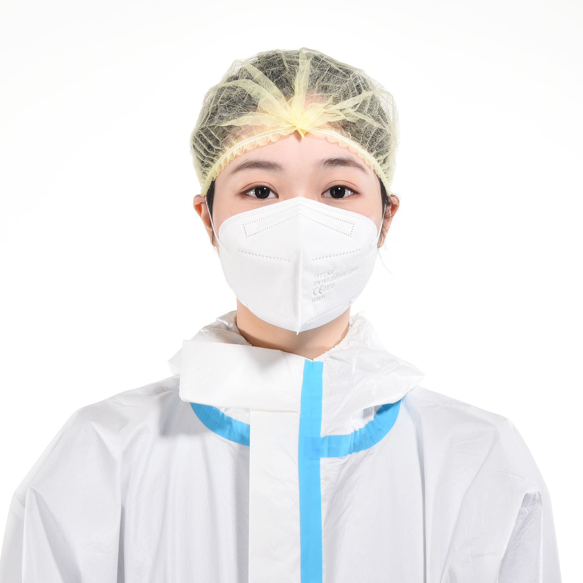 China Yellow Double Elastic Disposable Clip Cap(YG-HP-04) factory and ...